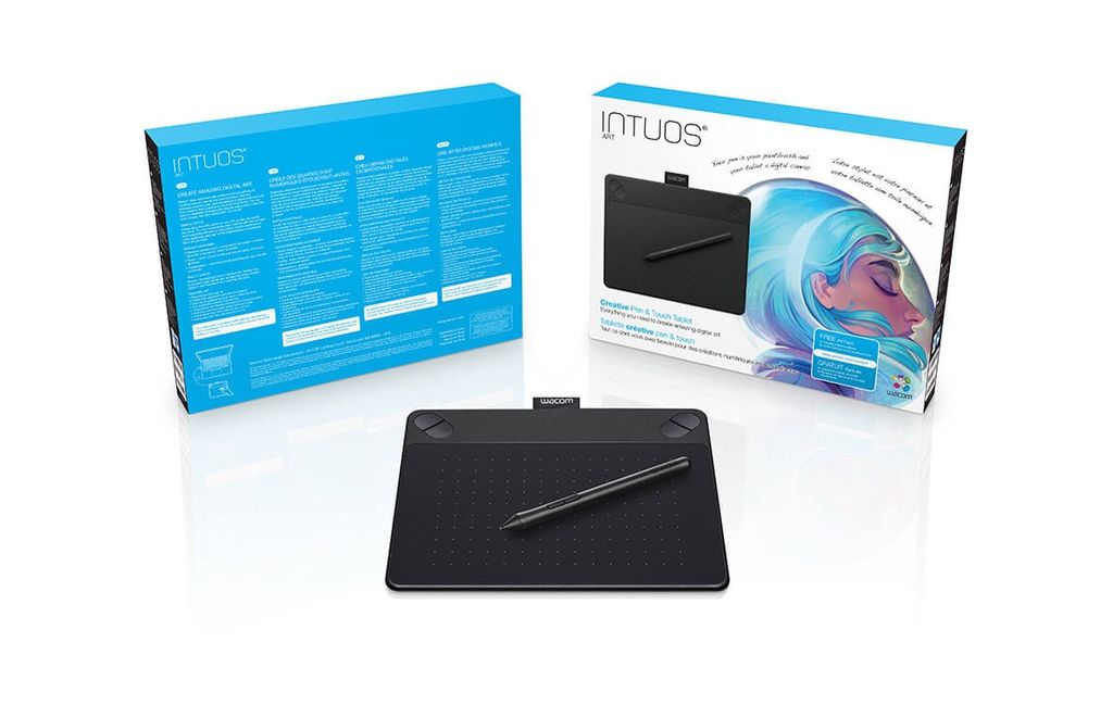 Wacom Wacom Intuos Art Small Pen & Touch - Black - Cayman MAC Store T/A ...