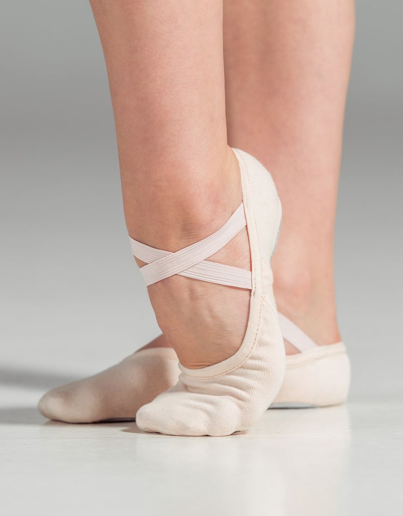 Slipor Stretch Canvas Split Sole Ballet Shoe Suffolk