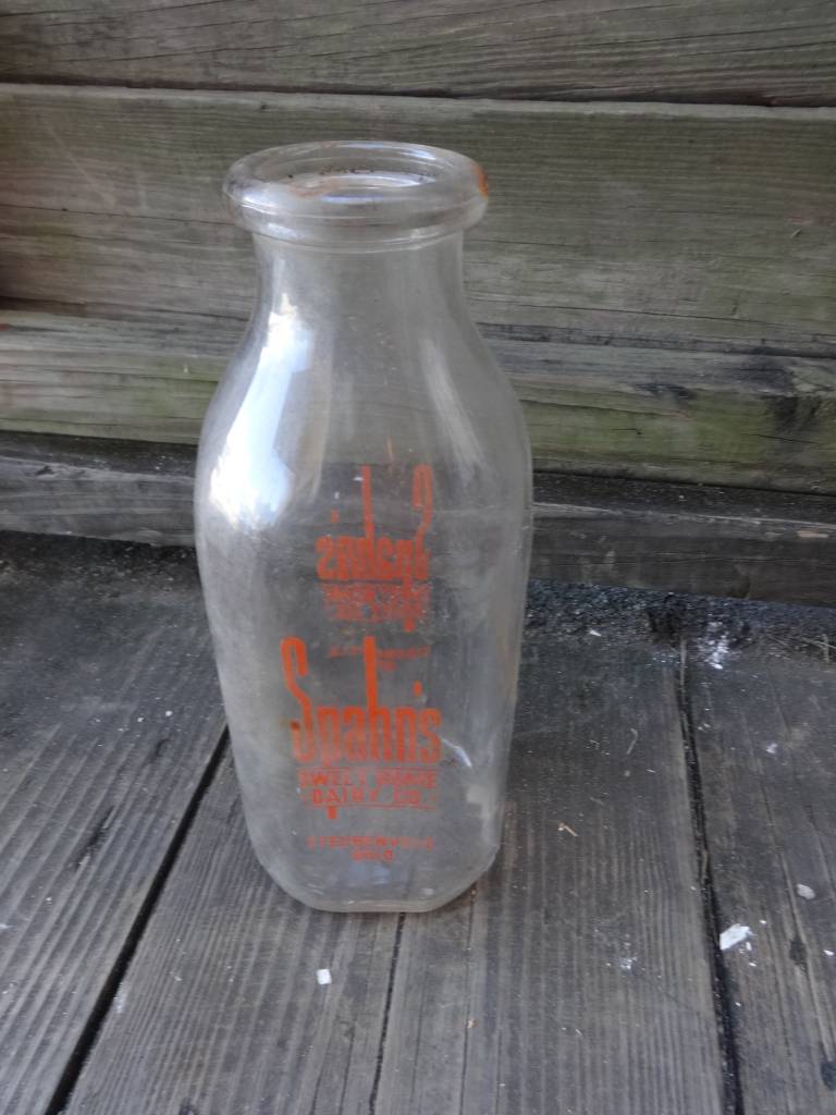 Vintage Glass Milk Jug - Sarasota Architectural Salvage, 1093 Central ... Vintage Glass Milk Jug - Sarasota Architectural Salvage, 1093 Central ...