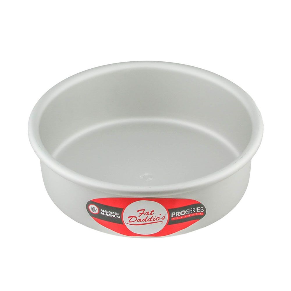 Fat Daddio s 6x2 Round Cake Pan Solid Bottom Aluminum Bargain Fair