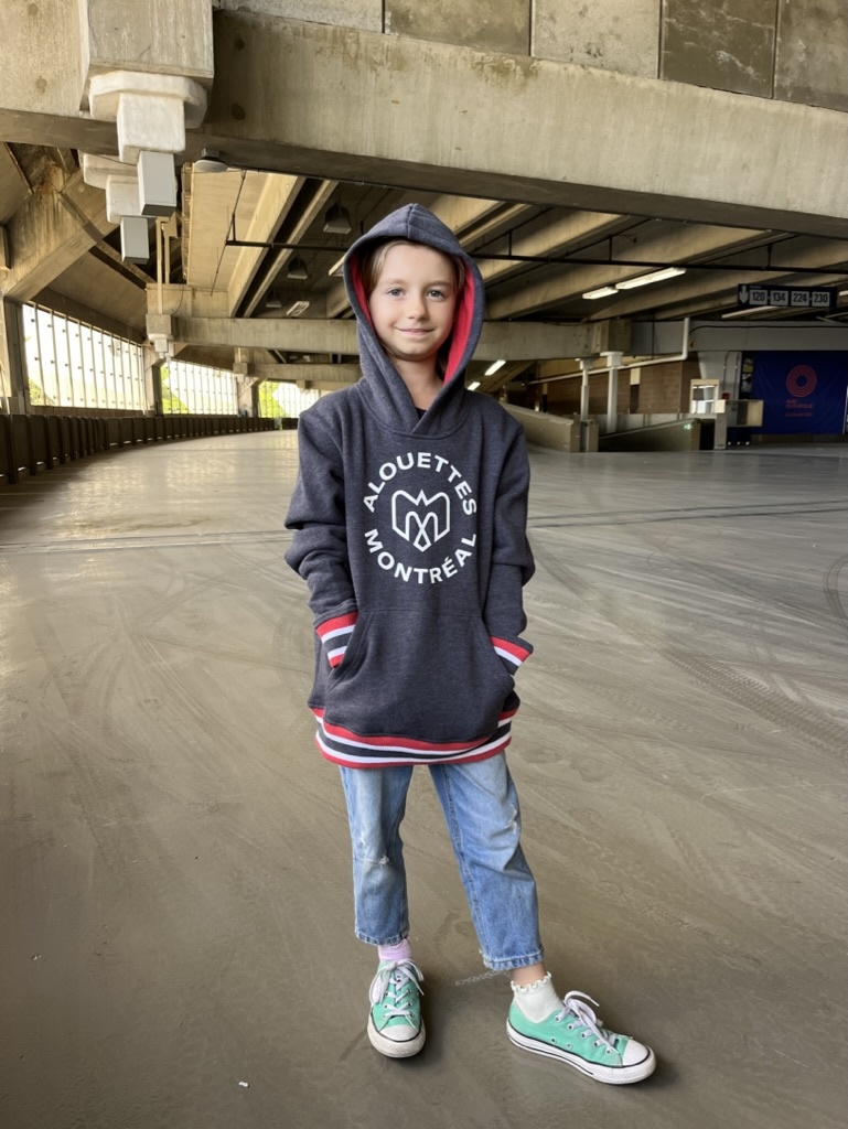 OUATÉ LOGO POUR ENFANT - Les Alouettes de Montréal