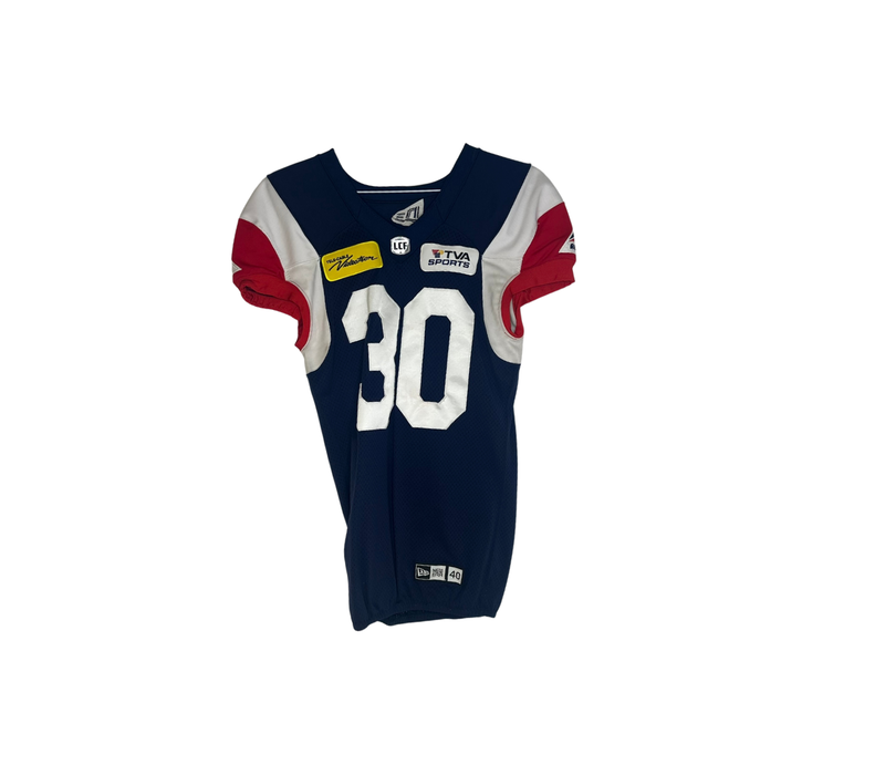 New Era DELTA JERSEY - JOUEUR #30 - BRYCE COSBY - Les Alouettes de Montréal