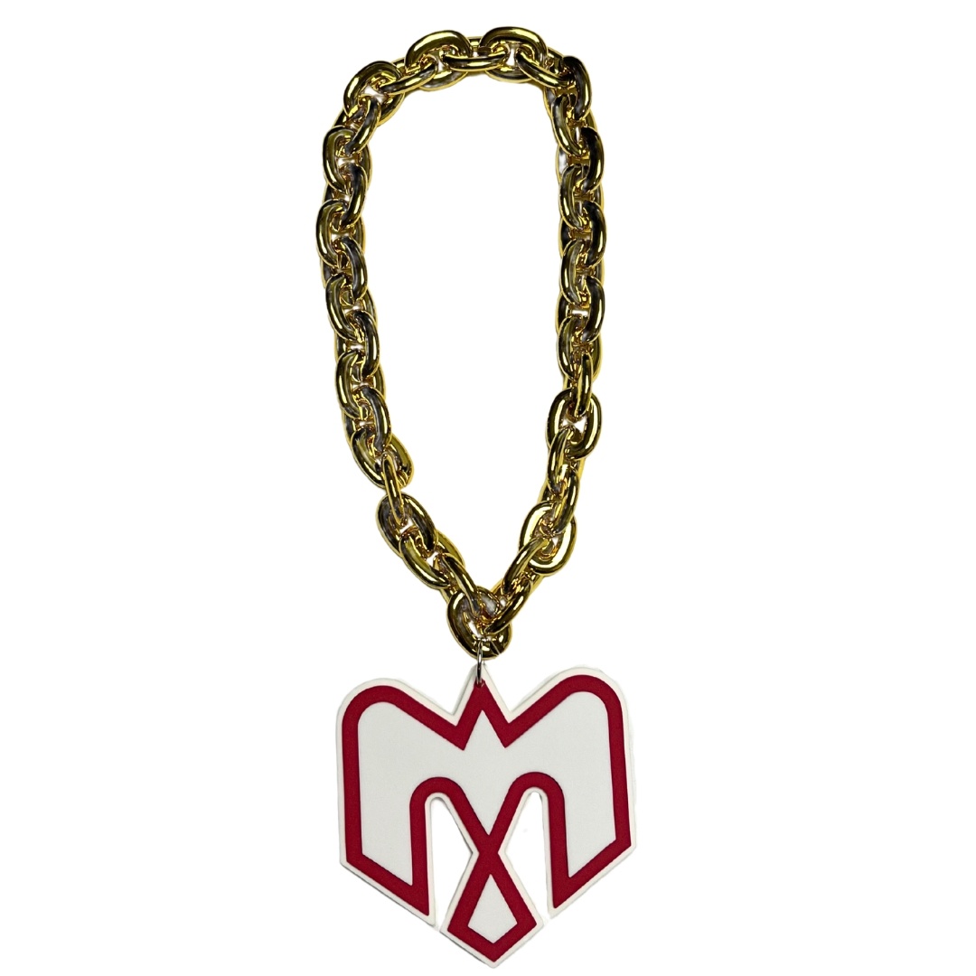 FAN FAVE CHAÎNE SURDIMENSIONNÉE LOGO ROUGE - Les Alouettes de Montréal