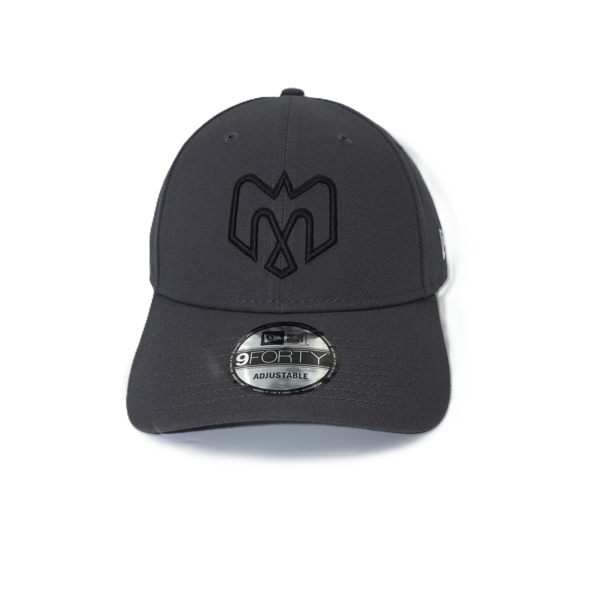 New Era 940 DARK GRAPHITE VELCRO - BLACK LOGO - Montreal Alouettes