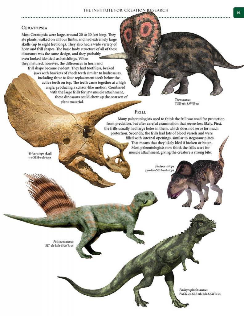 Guide to Dinosaurs, by Institute for Creation Research - Institute for ...