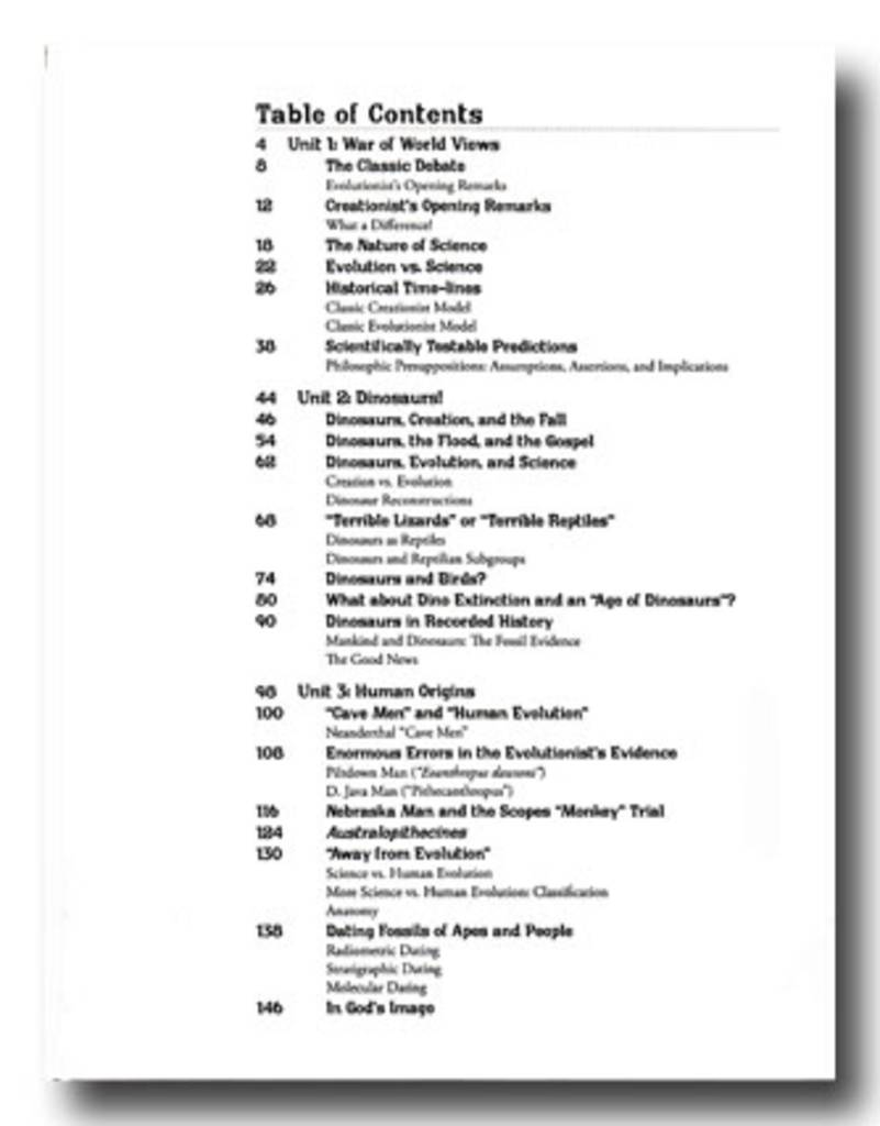 Building Blocks in Science, by Institute for Creation Research ...