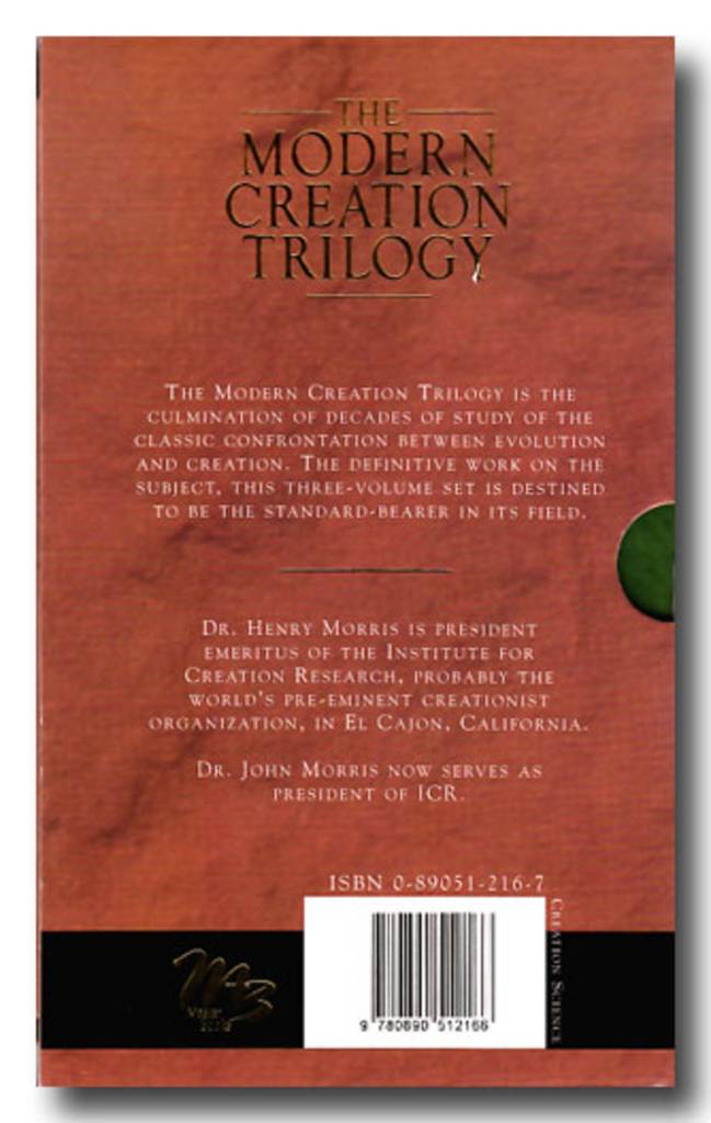 The Modern Creation Trilogy, by Institute for Creation Research ...