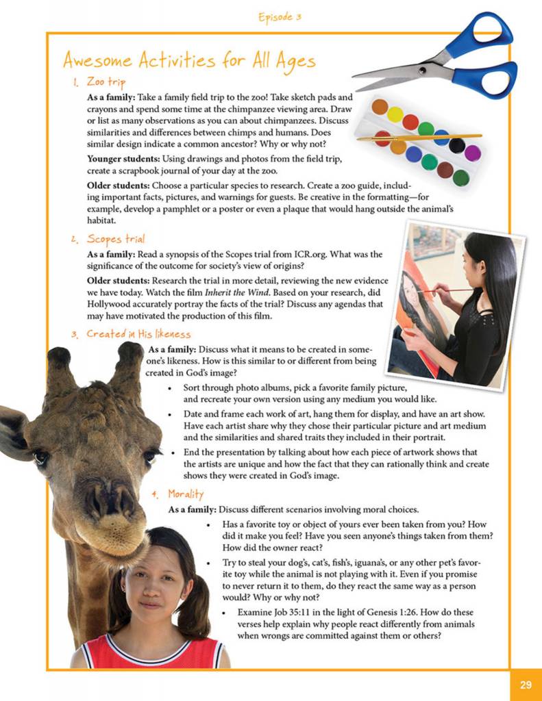 Unlocking the Mysteries of Genesis Student Guide, by Institute for Creation Research - Institute ...