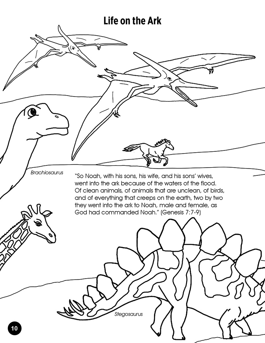 Dinosaurs! Activity Book - Institute for Creation Research