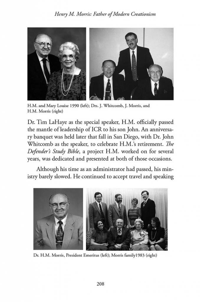 Henry M. Morris: Father of Modern Creationism - Institute for Creation ...