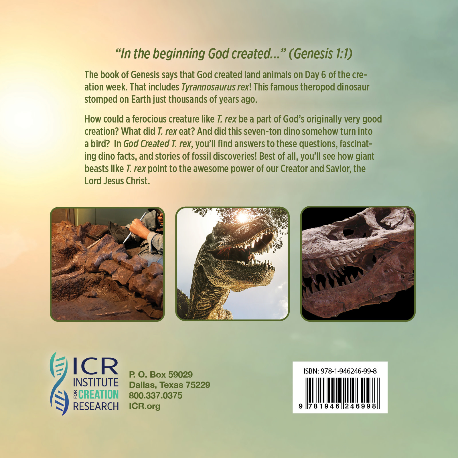God Created T. Rex - Institute for Creation Research
