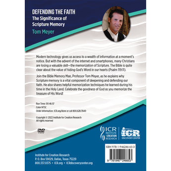 Defending the Faith: The Significance of Scripture Memory - Institute ...