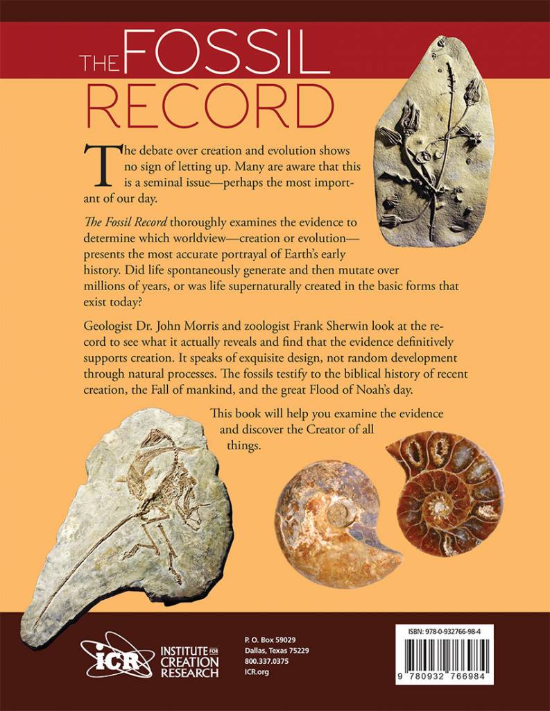 The Fossil Record, by Institute for Creation Research - Institute for ...