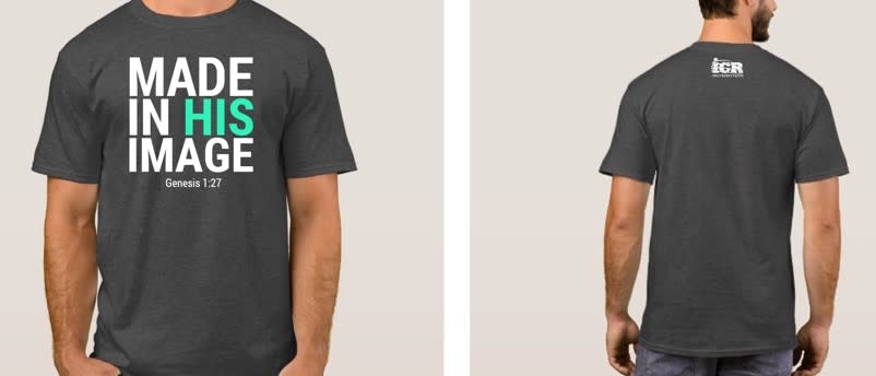 Made in His Image Shirt - Institute for Creation Research