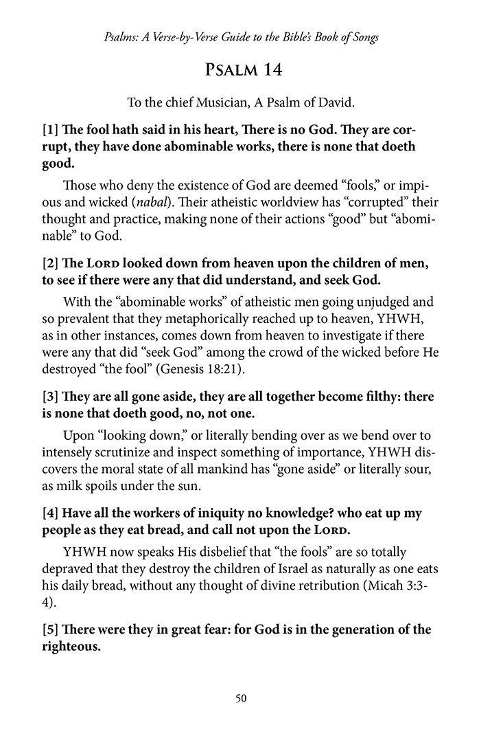 Psalms: A Verse by Verse Guide - Institute for Creation Research