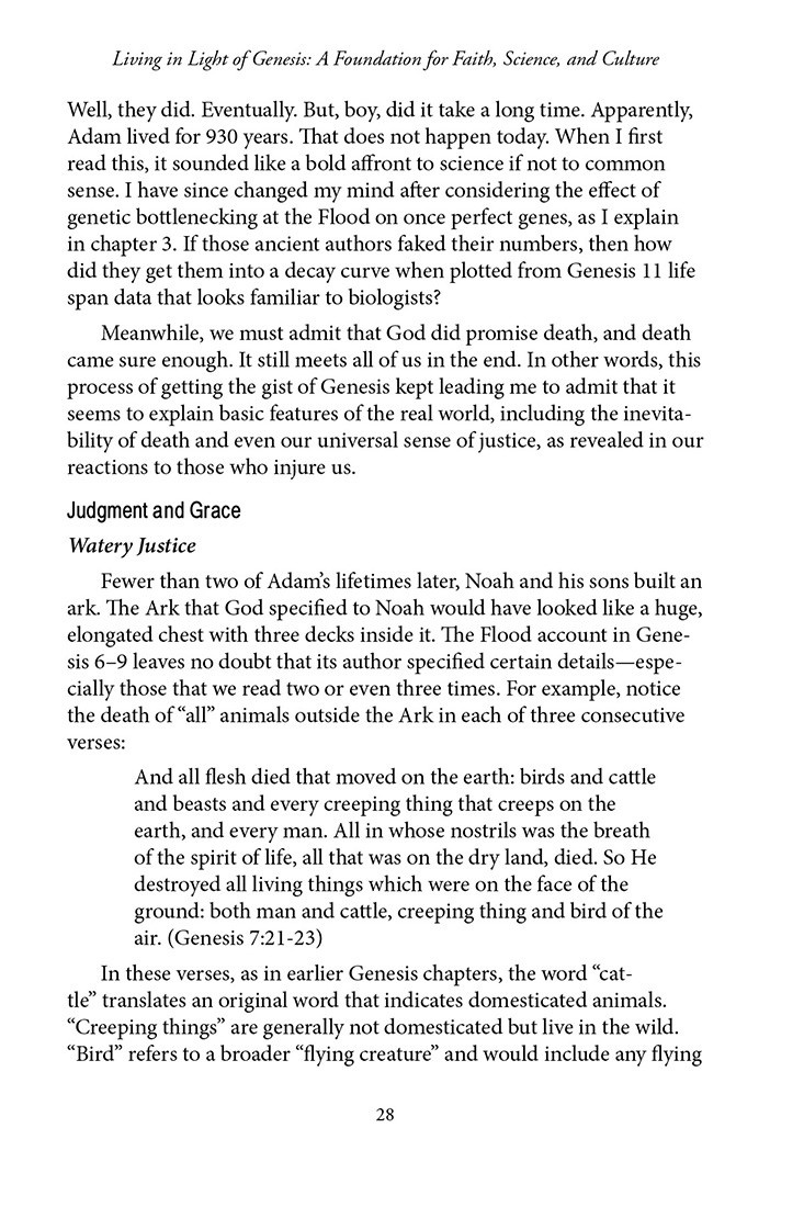 Living in Light of Genesis - Institute for Creation Research