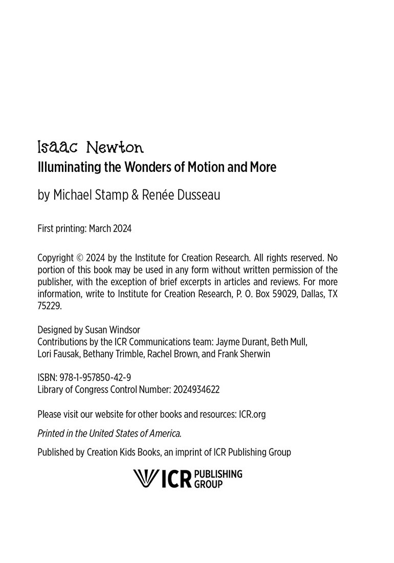 Isaac Newton: Illuminating the Wonders of Motion and More - Institute ...