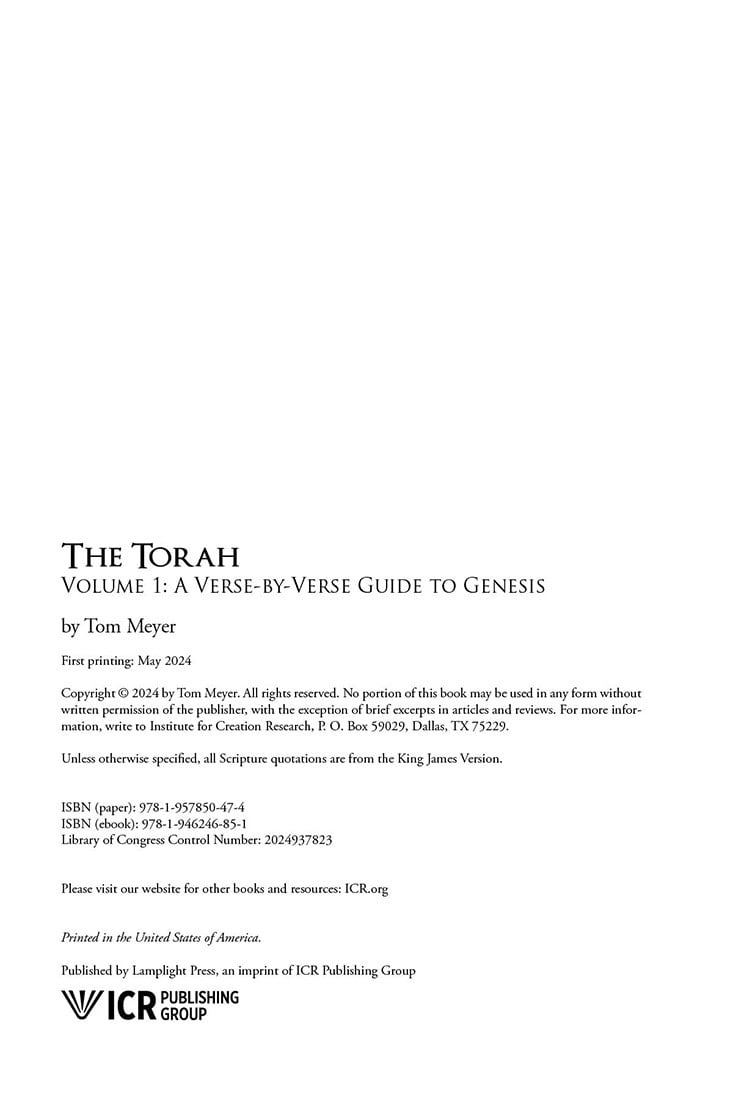The Torah, Volume 1: A Verse-by-Verse Guide to Genesis - Institute for ...