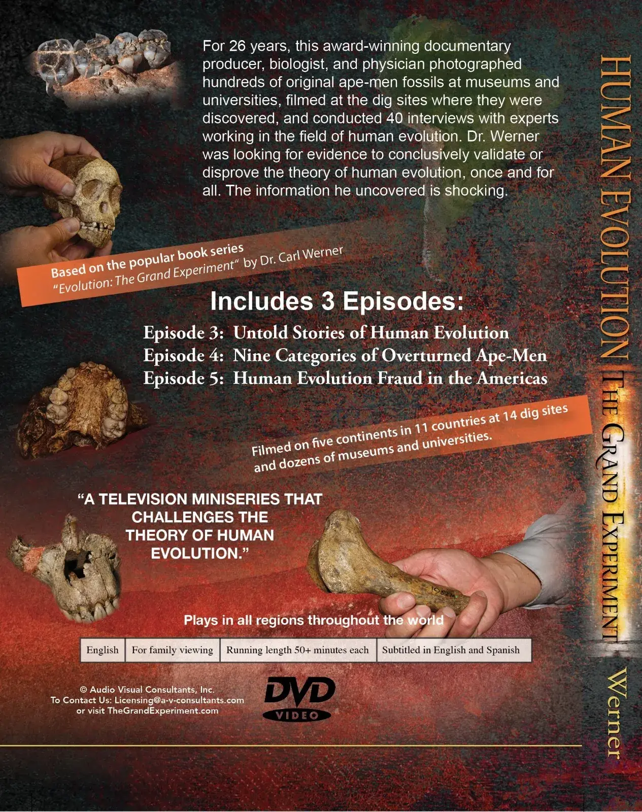Evolution: the Grand Experiment Episodes 3/4/5 - Institute for Creation ...