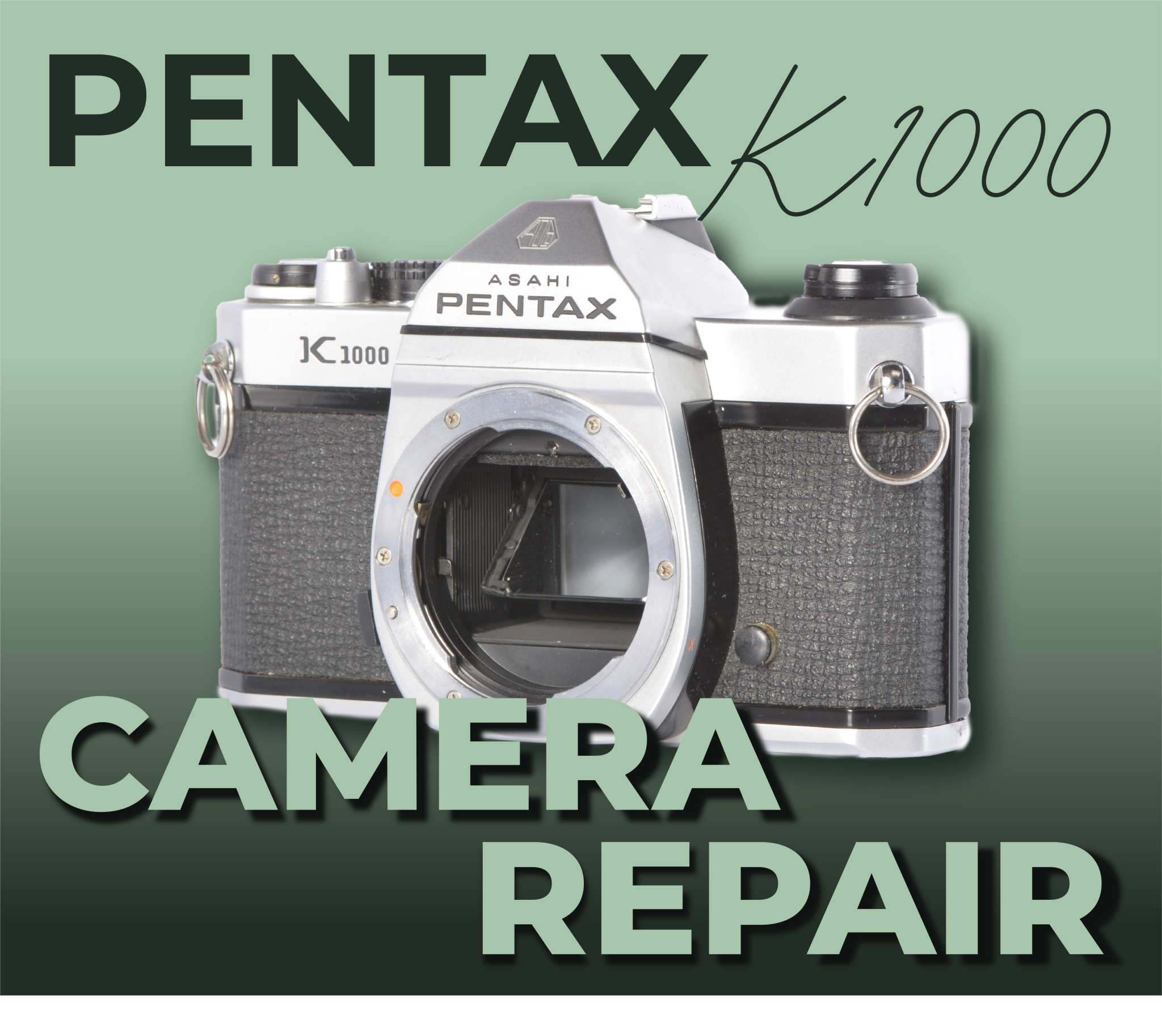 Pentax K1000 Film Camera Repair - LeZot Camera | Sales and Camera ...