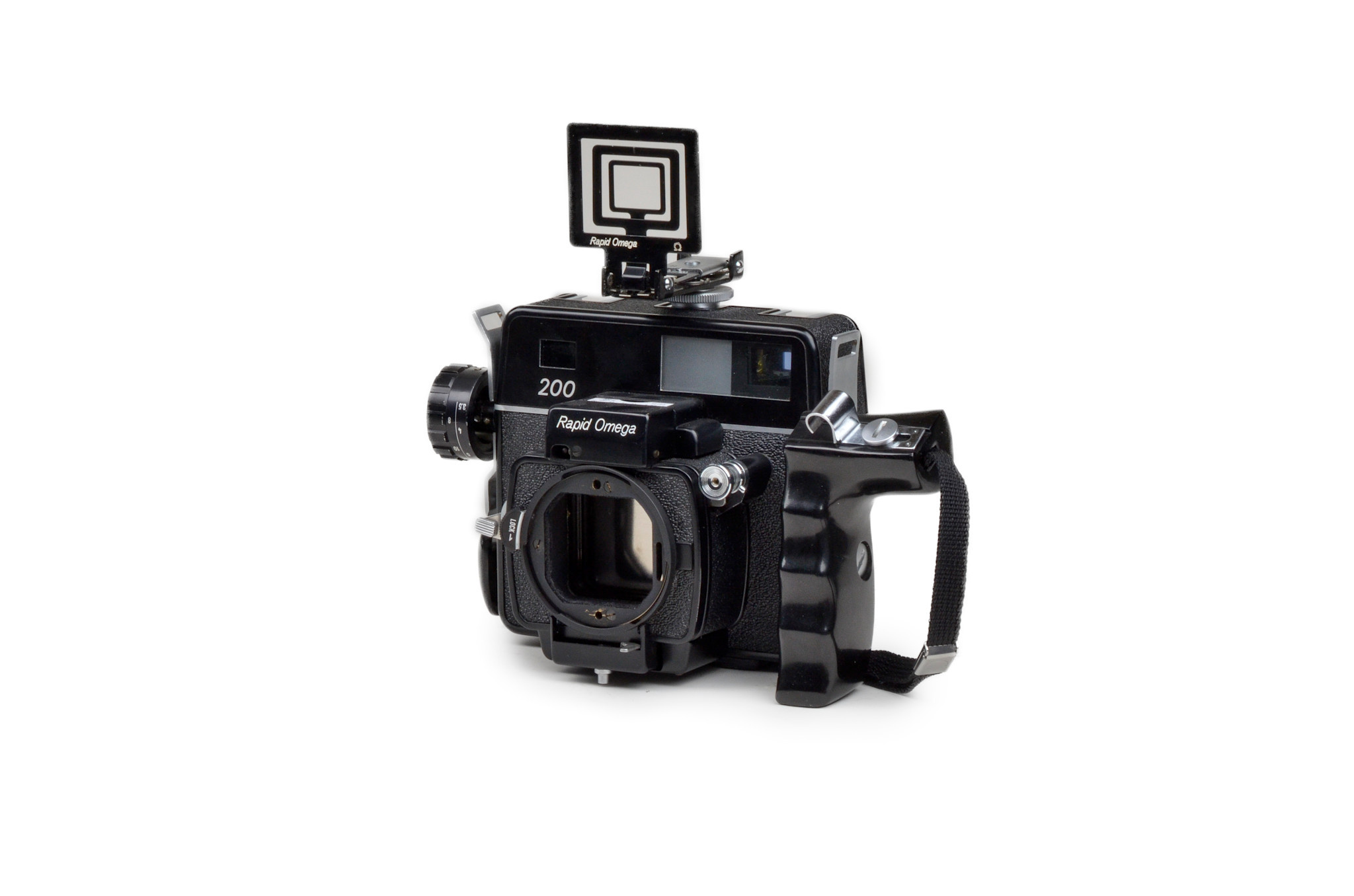 Rapid Omega 200 Kit with Super Omegon 90mm f/3.5 Lens, 120 & 220 Film ...