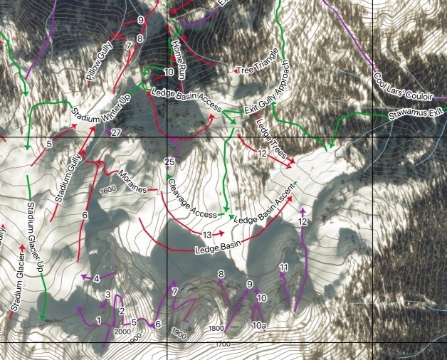 Sea to Sky Backcountry Map - Climb On Equipment