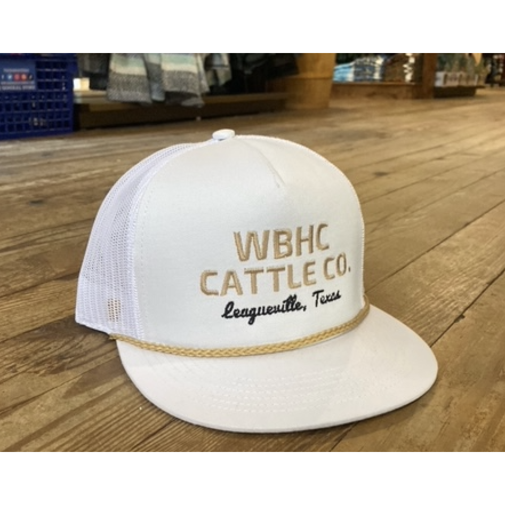WB White Gold Hat - Papa's General Store
