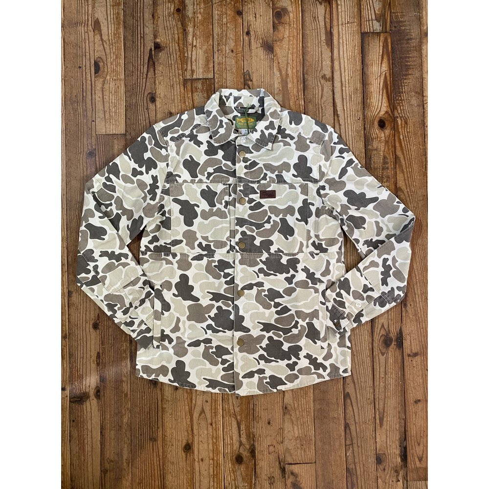 The Delano Shacket Stone Mallard Camo - Papa's General Store