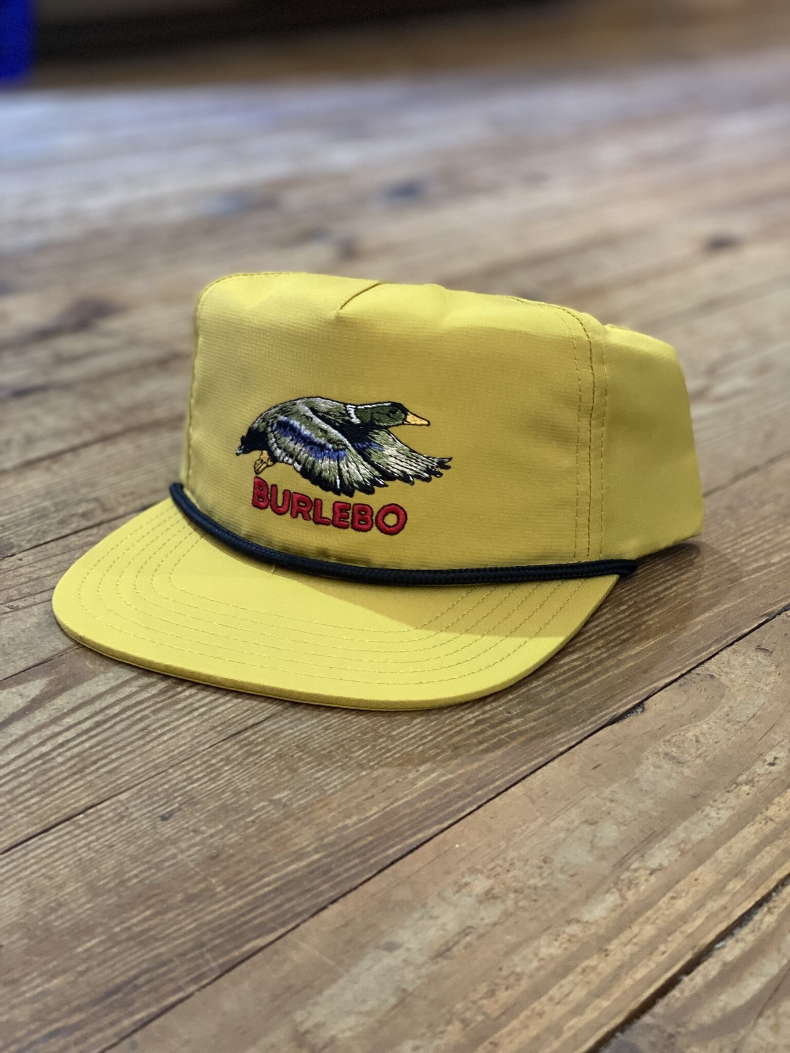 Burlebo Flying Mallard Cap Mustard - Papa's General Store