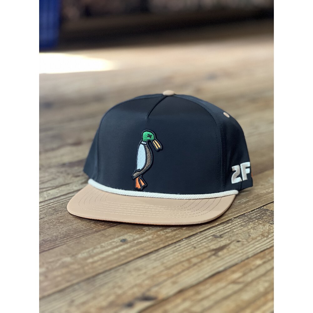 24.7Hunt Hat Black/Tan Rope - Papa's General Store