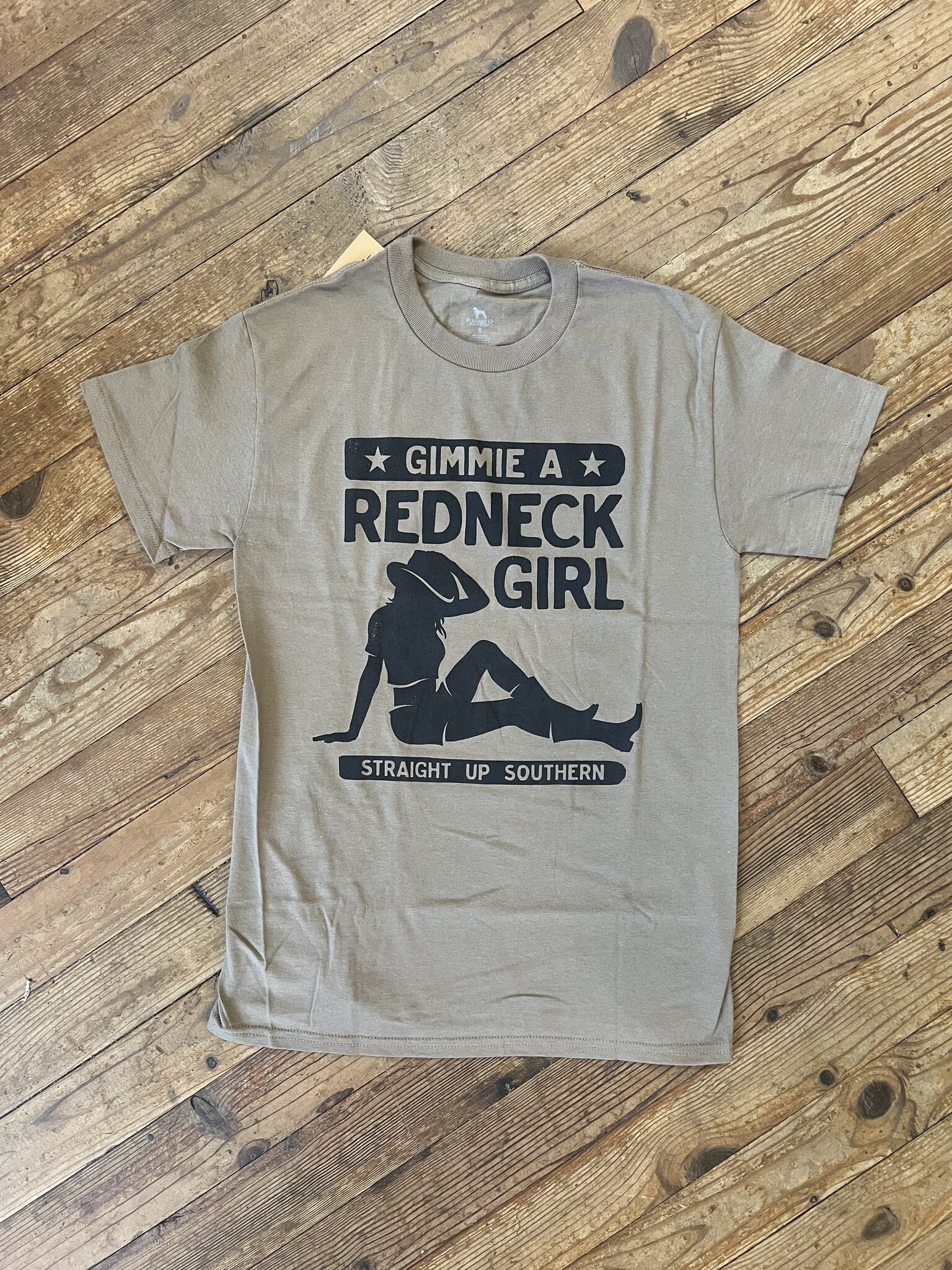 Straight Up Southern Gimme a Redneck Girl Tee - Papa's General Store