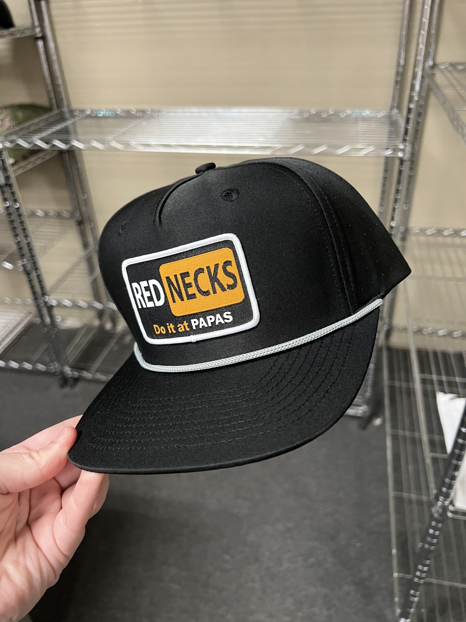 PGS Redneck Patch Hat Black - Papa's General Store