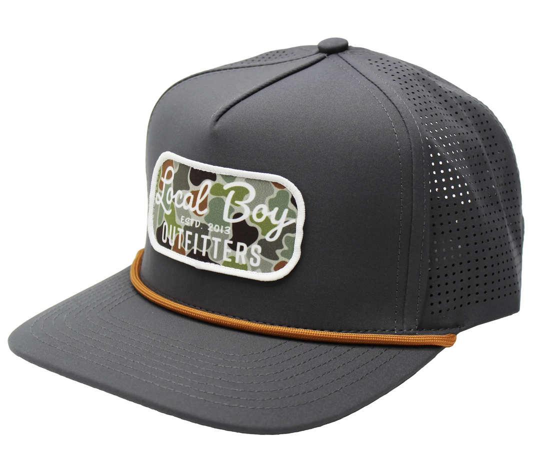 Local Boy Outfitters Local Boy Retro Patch FC Performance Rope Hat ...