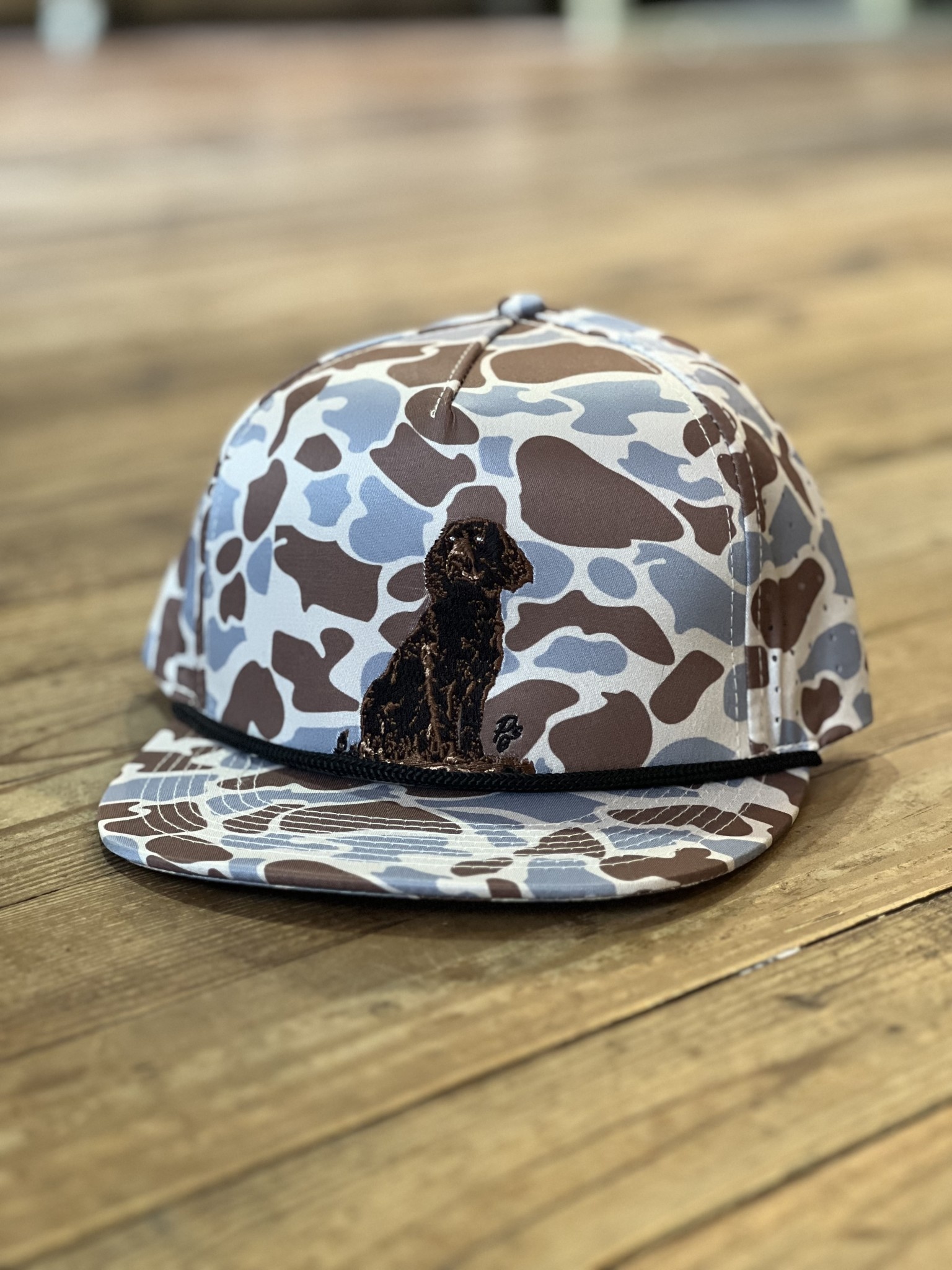 Papa's General Store PGS Boykin Blue Old School Camo Rope Hat - Papa's ...