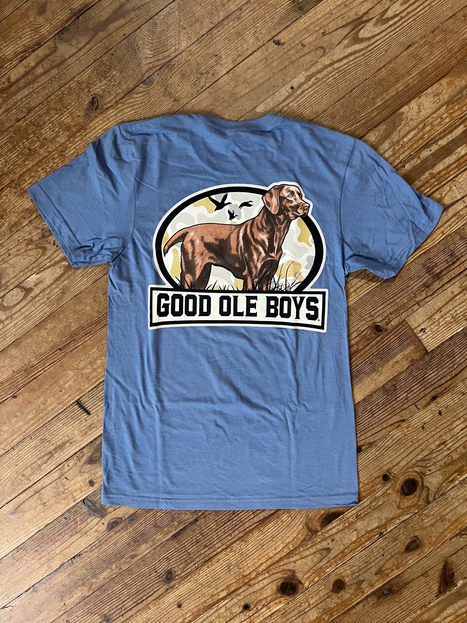 GOB Choc Lab OSC Badge Tee - Papa's General Store