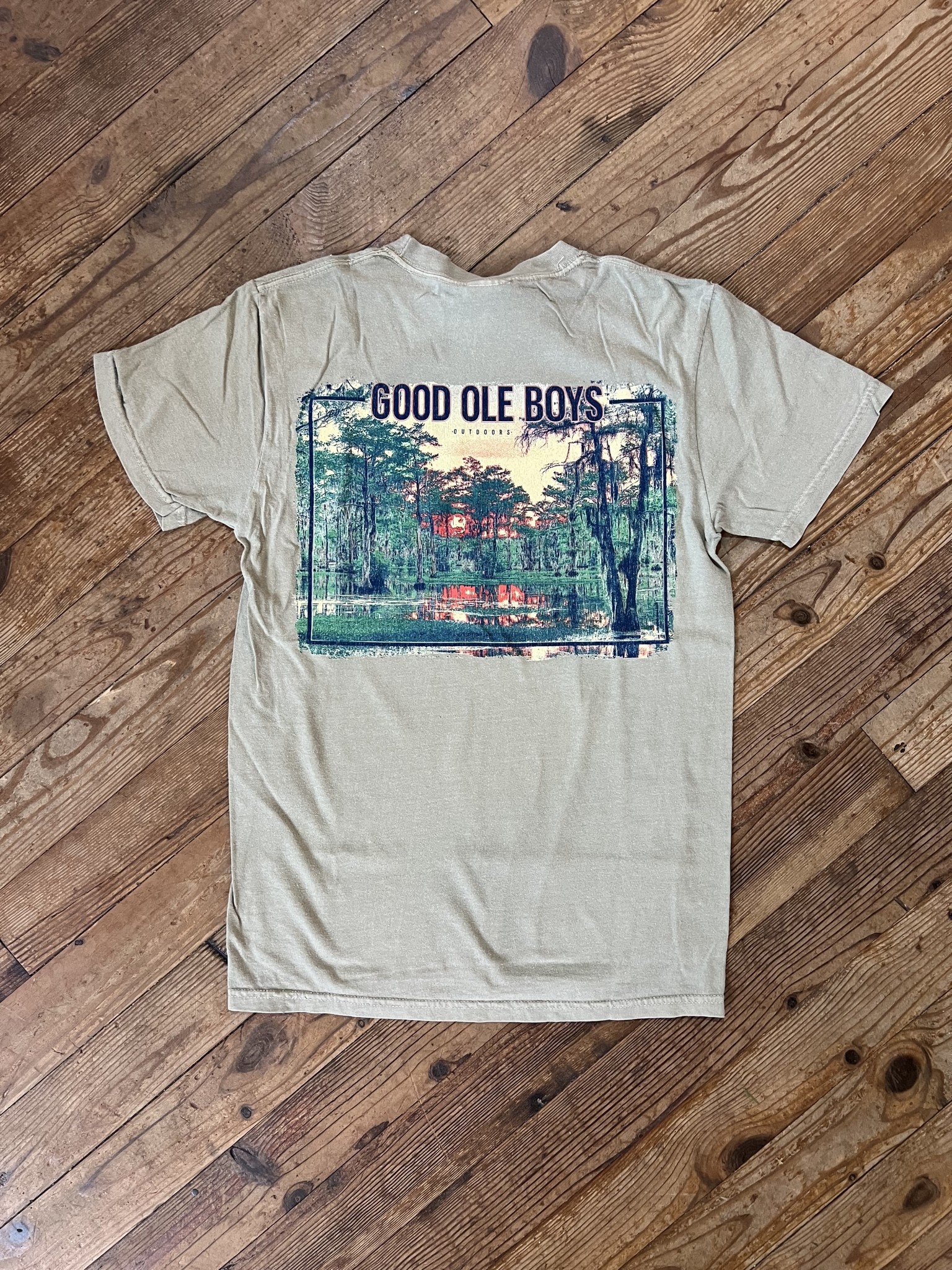 Good Ole Boys GOB Swamp Khaki Tee - Papa's General Store