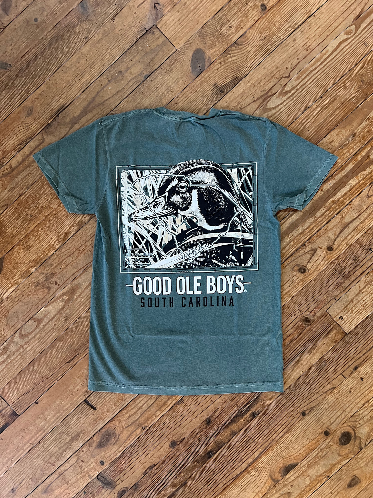Good Ole Boys Good Ole Boys SC Outline Wood Duck - Papa's General Store