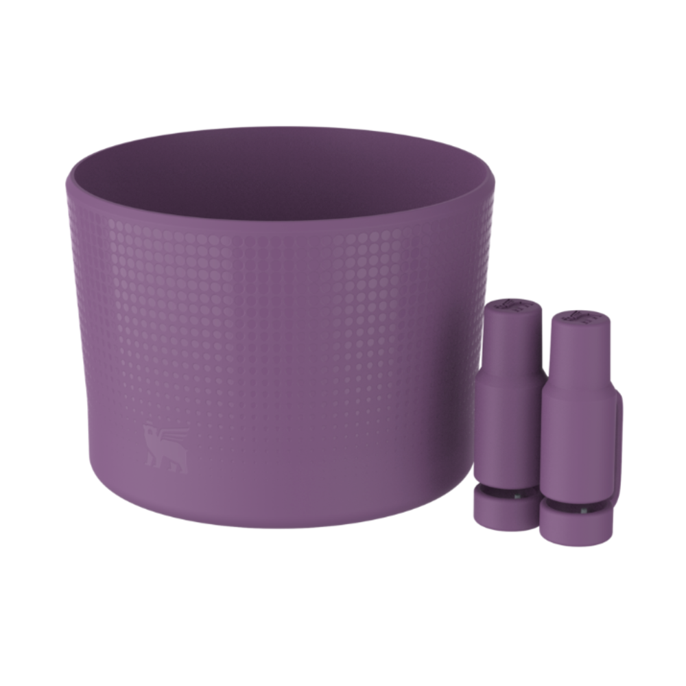 Stanley Quencher Boot and Straw Cover Set Dark Lilac 20/30 oz - Papa's ...