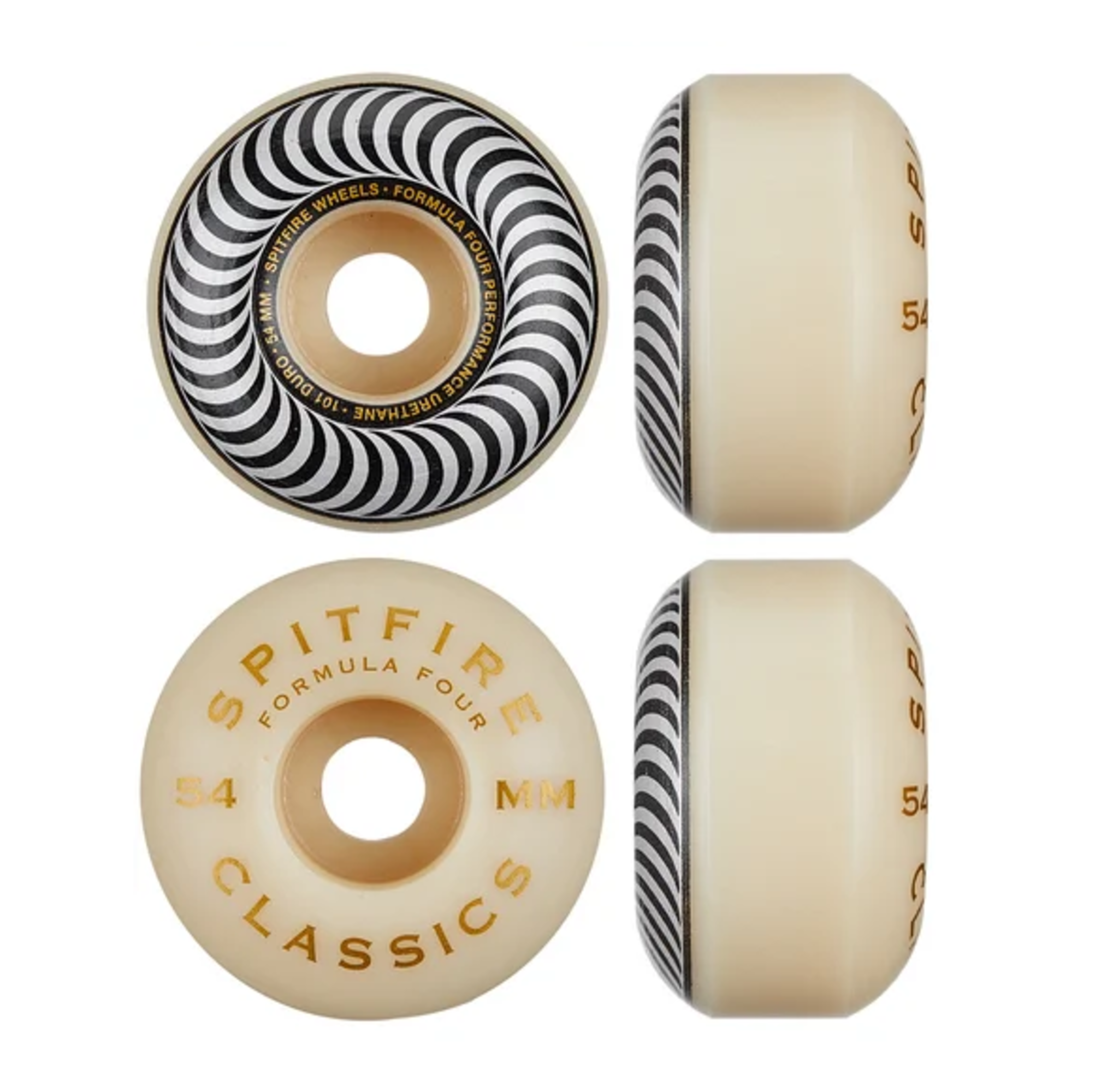 Spitfire Spitfire - FORMULA 4 WHEELS 101 - 54mm - Syndicate Boardshop ...