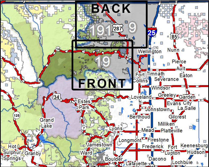 DIY Hunting Maps - Colorado GMU 9-19E-191 - RMSGear