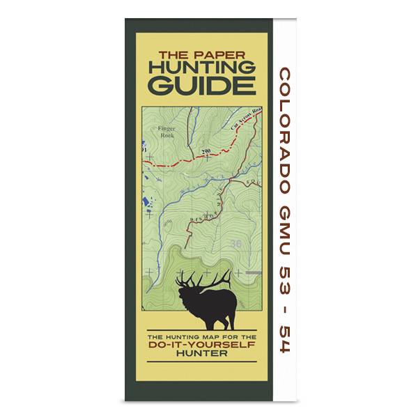DIY Hunting Maps - Colorado GMU's 53-54 - RMSGear