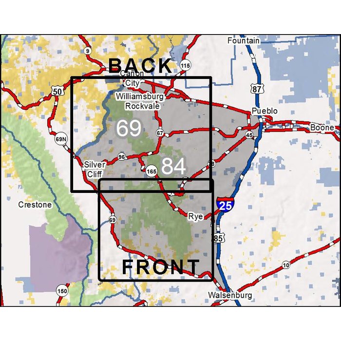 DIY Hunting Maps - Colorado GMU's 69, 84 - RMSGear