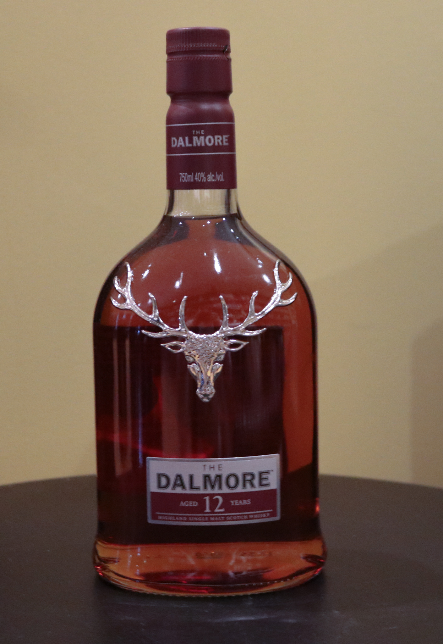 Dalmore The DALMORE 12YR HIGHLAND SINGLE MALT SCOTCH WHISKEY 750ML ...
