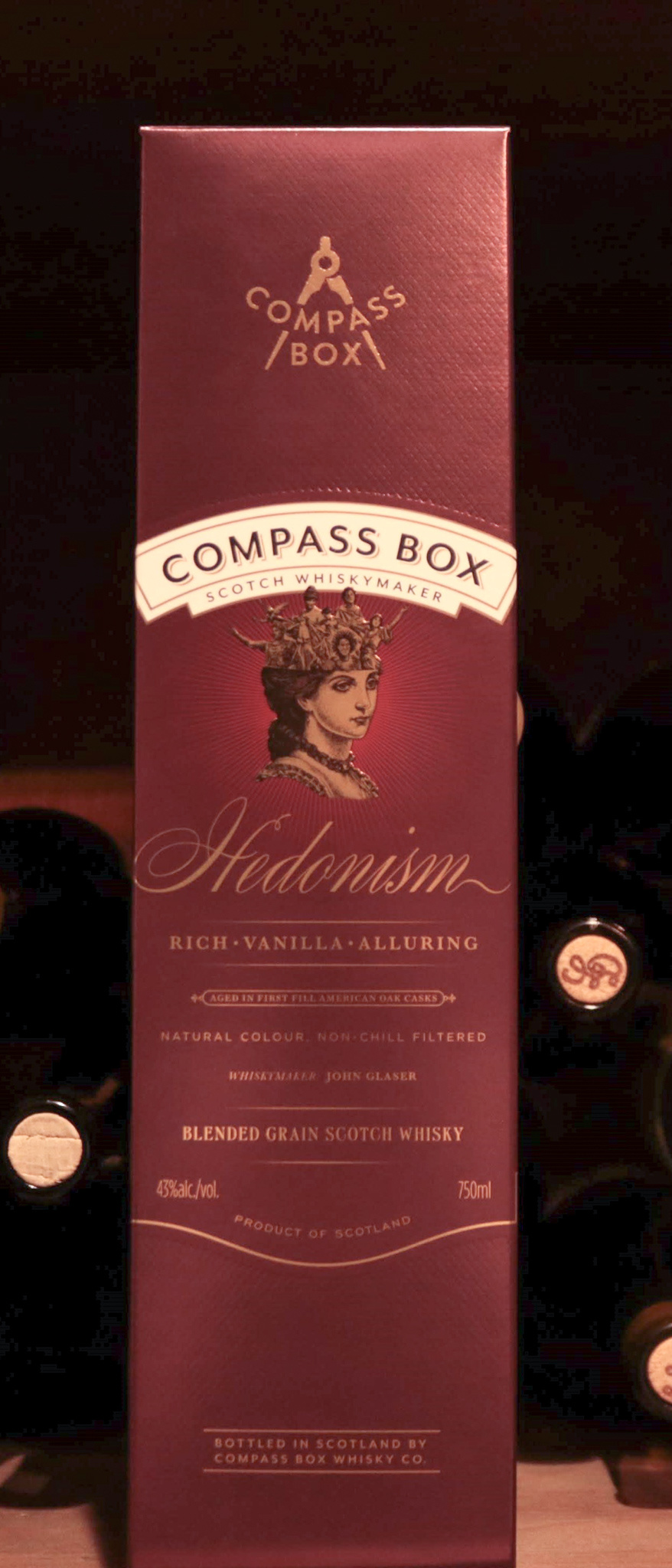 COMPASS BOX HEDONISM SCOTCH 750ML - Grapes & Grains