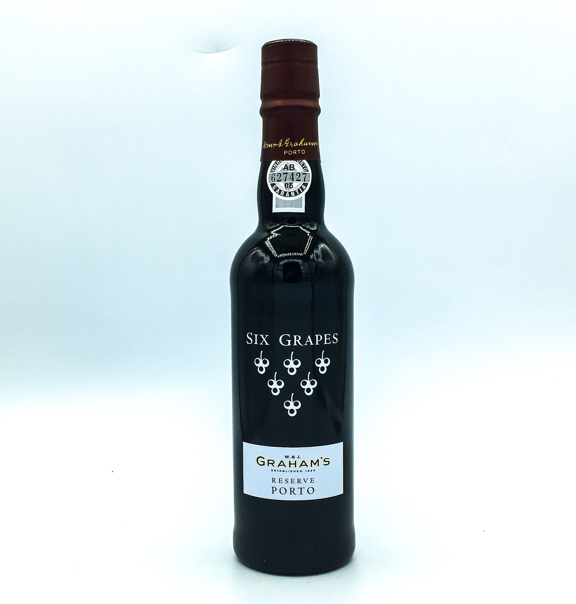 W & J Graham's 'SIX GRAPES' RESERVE PORTO RUBY HALF BOTTLE 375ML ...