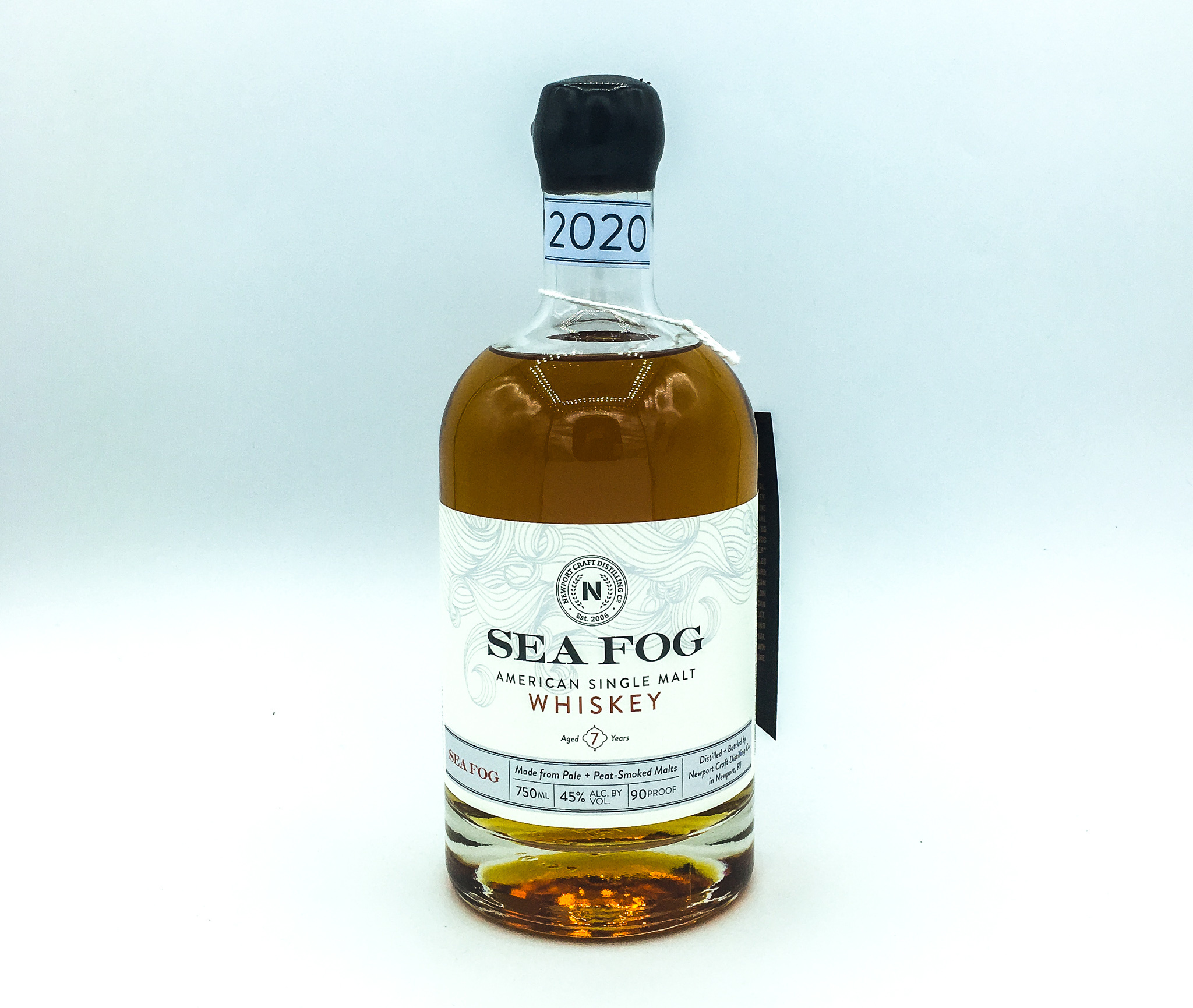 NEWPORT CRAFT 'SEA FOG' SINGLE MALT WHISKEY LOCAL RHODE ISLAND 750ML ...