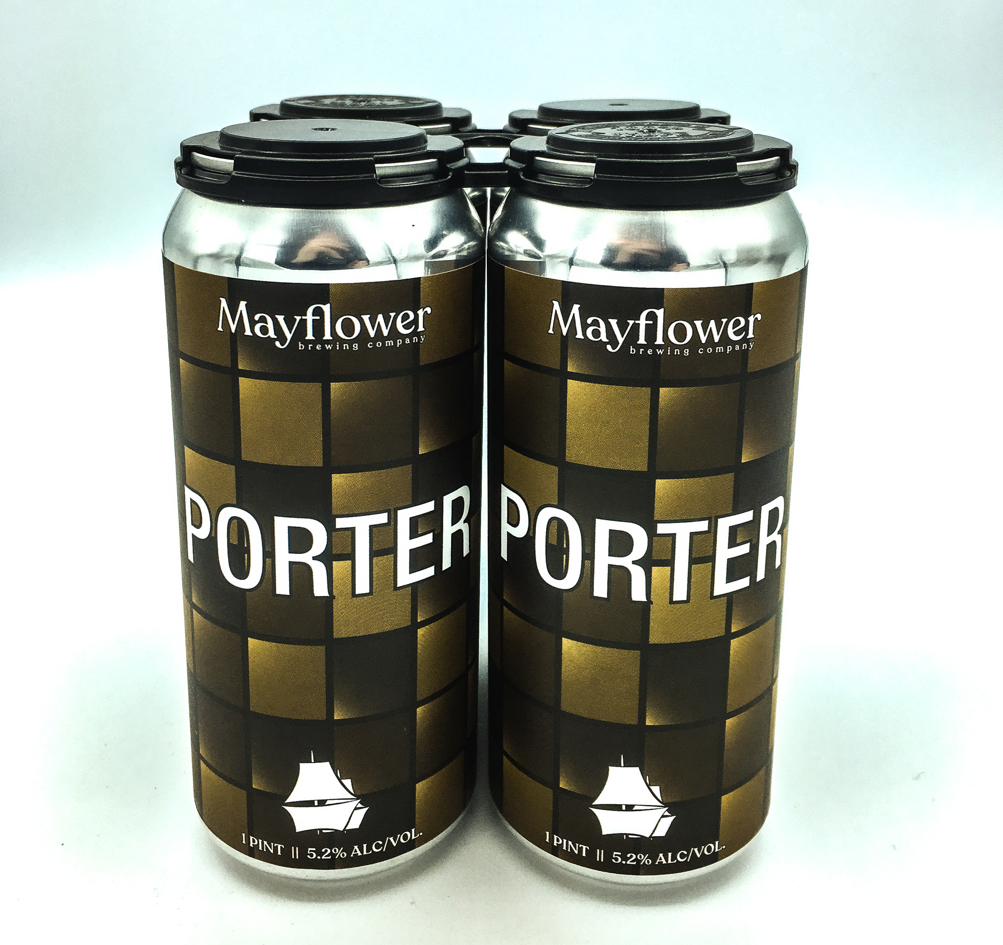 MAYFLOWER PORTER 4PK - Grapes & Grains