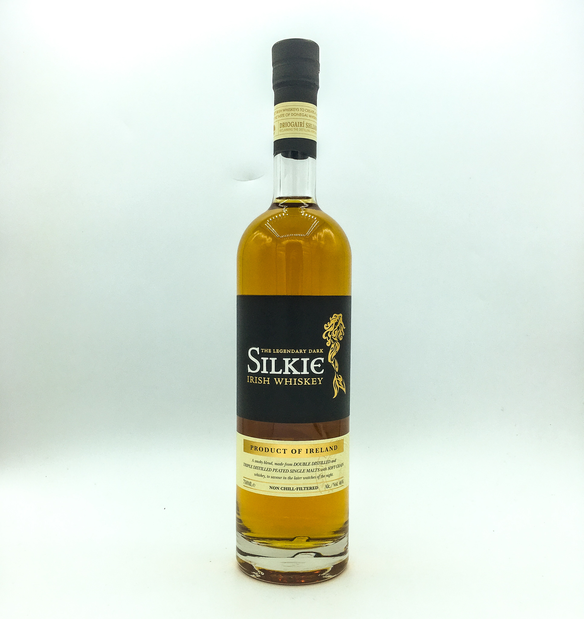SILKIE 'The LEGENDARY DARK' PEATED IRISH WHISKEY 750ML - Grapes & Grains