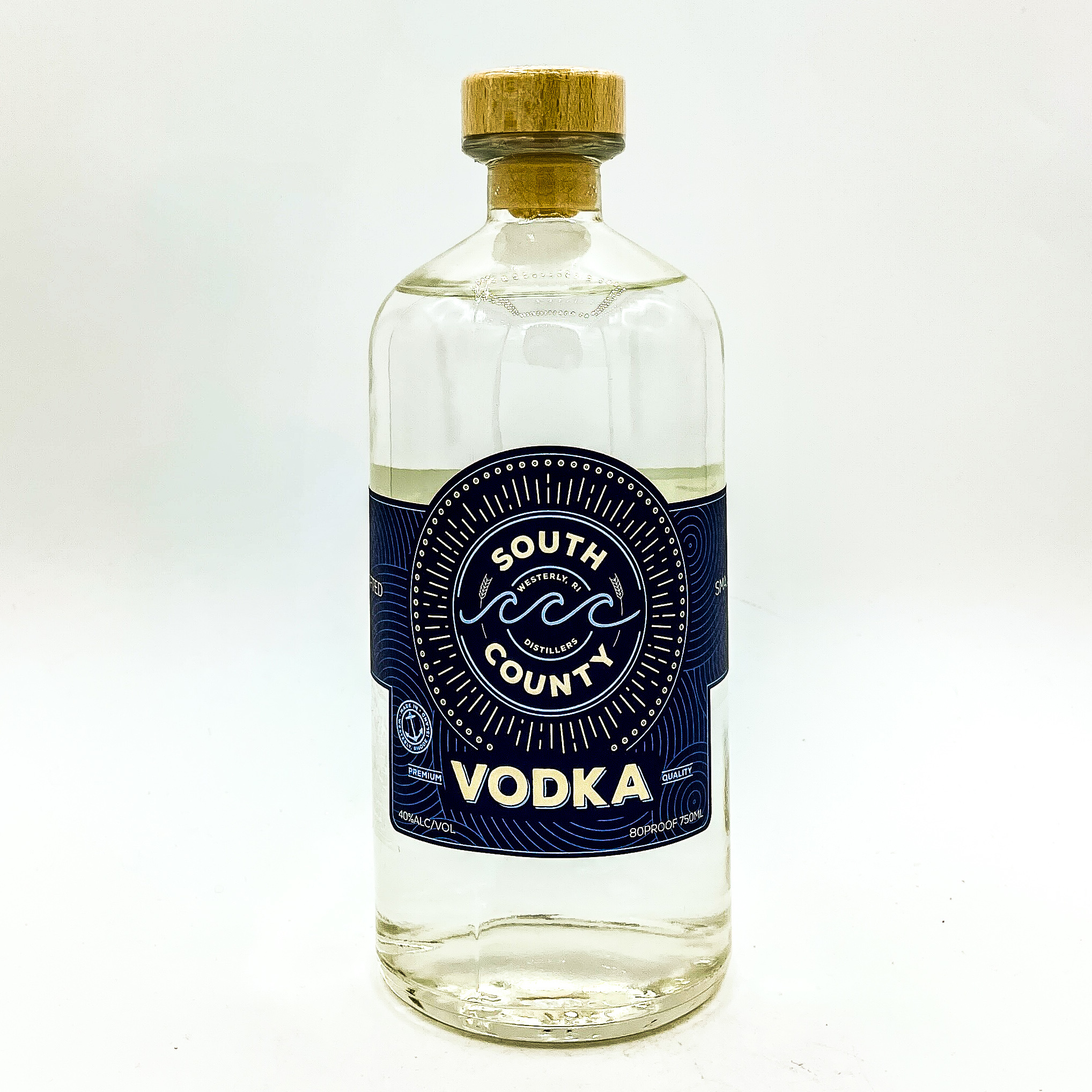 SOUTH COUNTY DISTILLERS VODKA 750ML - Grapes & Grains
