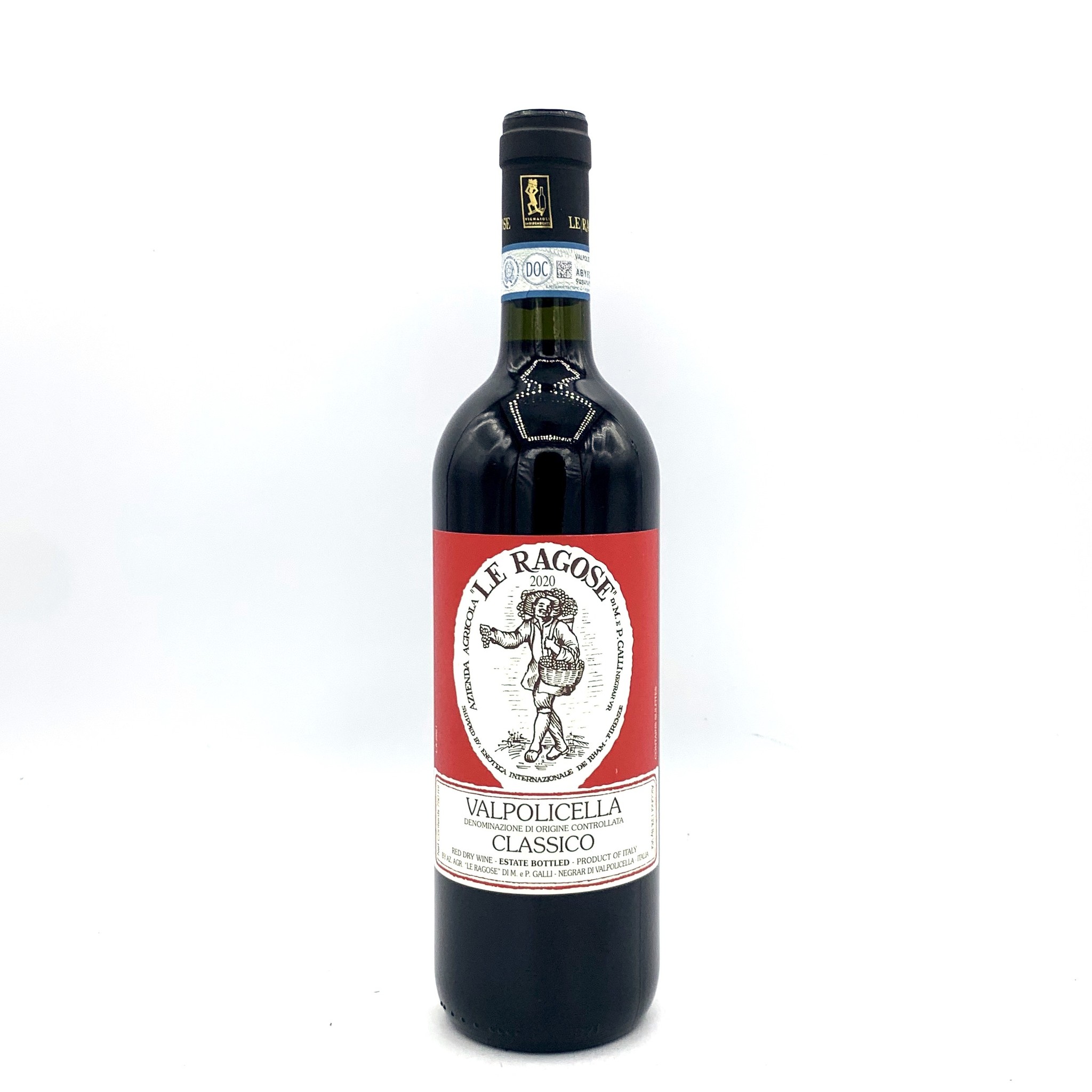 Le RAGOSE VALPOLICELLA CLASSICO DRY RED VERONA VENETO 750ML - Grapes ...